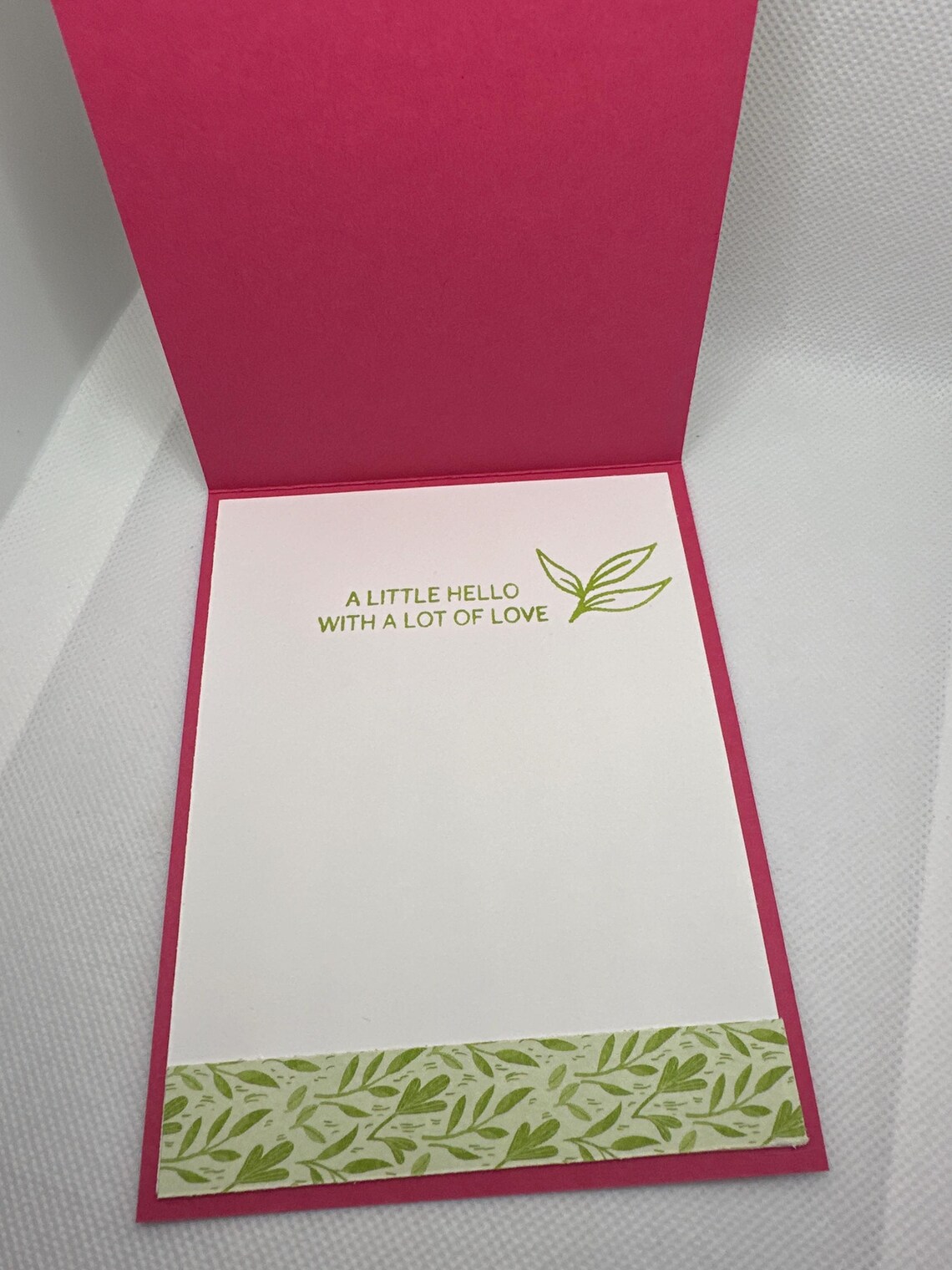Handmade Stampin’ Up! Card - Etsy