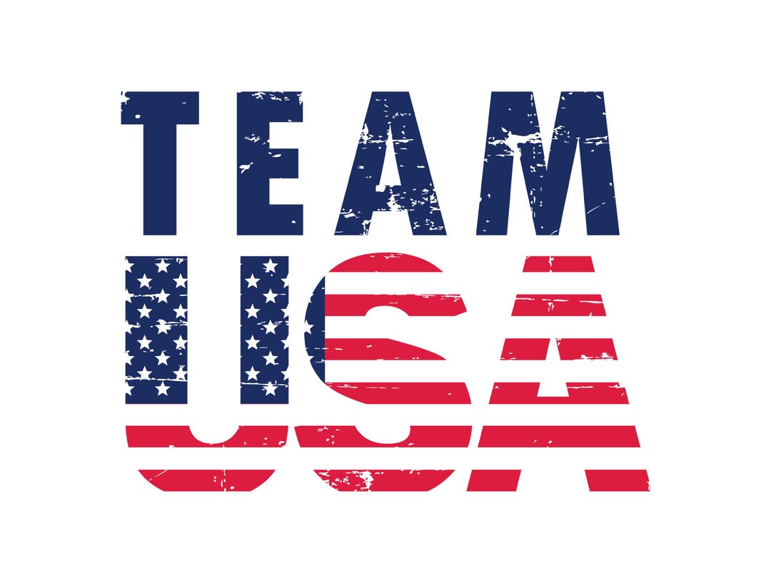 Team Usa, American Team Logo, Cut Files SVG Dxf Jpg Png Digital Image ...