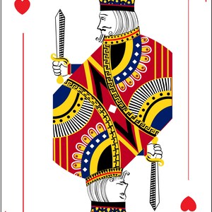 Printable Playing Cards Full Set, Vintage Poker Cards, Print and Play ...