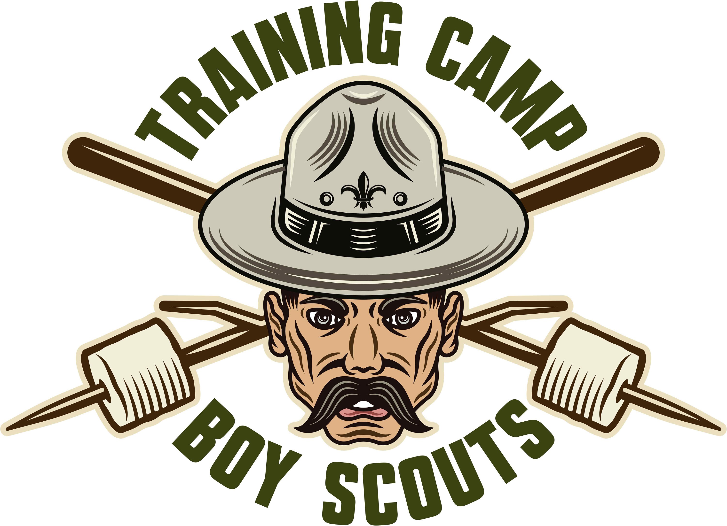 Training Camp Boy Scouts Layered Cricut Design Cut File SVG - Etsy