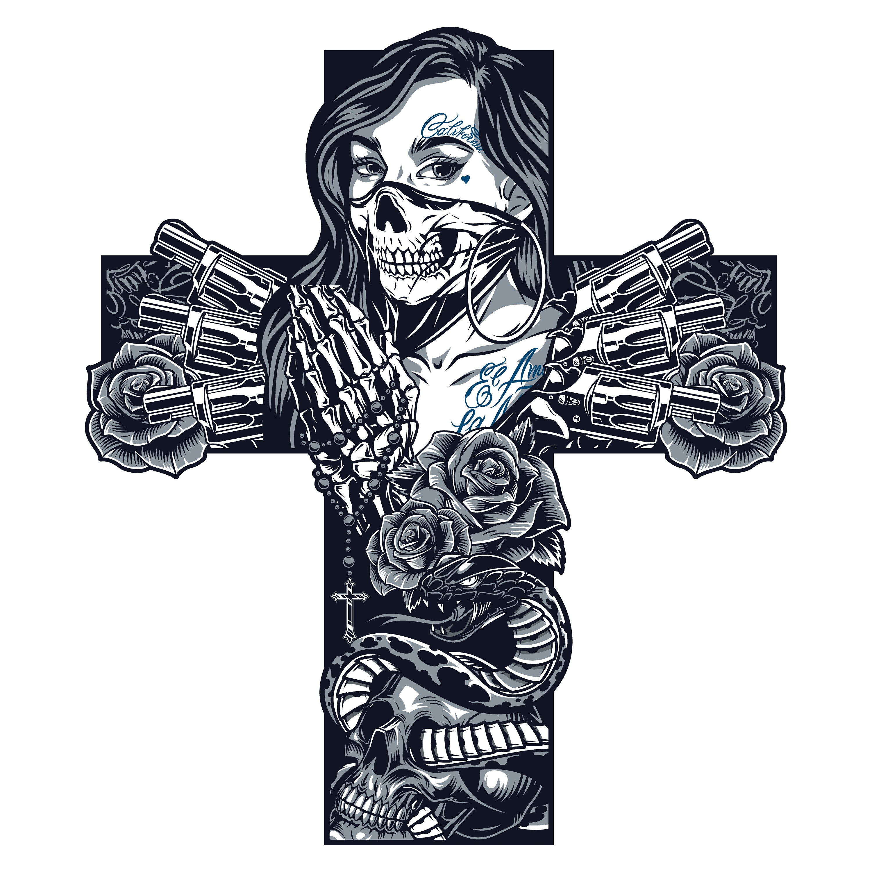 Pachuco Skull Tattoos