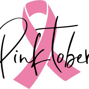 Pinktober : in October We Wear Pink, Breast Cancer Awareness, Pink ...