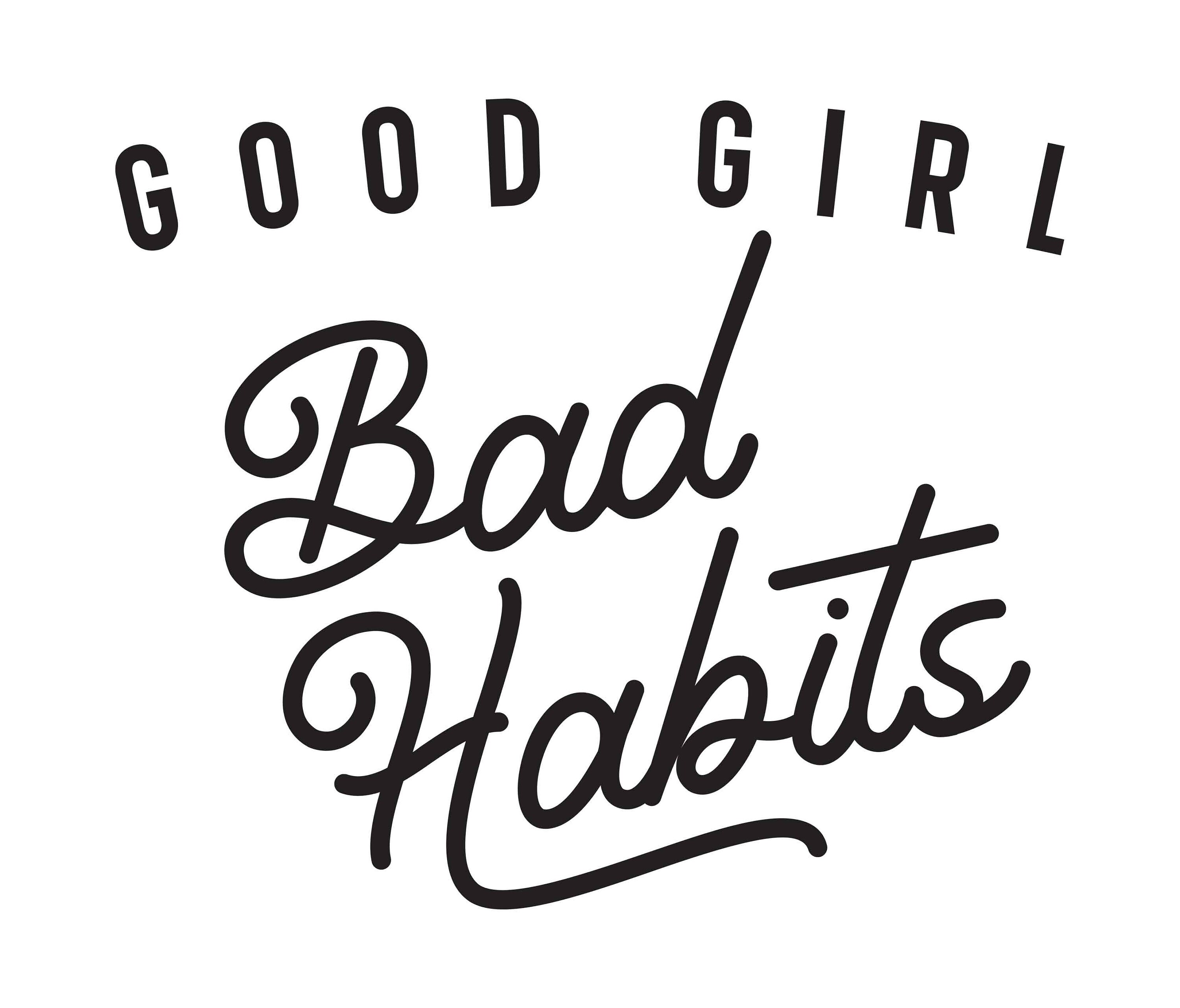 Good Girl Bad Habits Cricut Cut Files SVG PNG JPEG Gif - Etsy