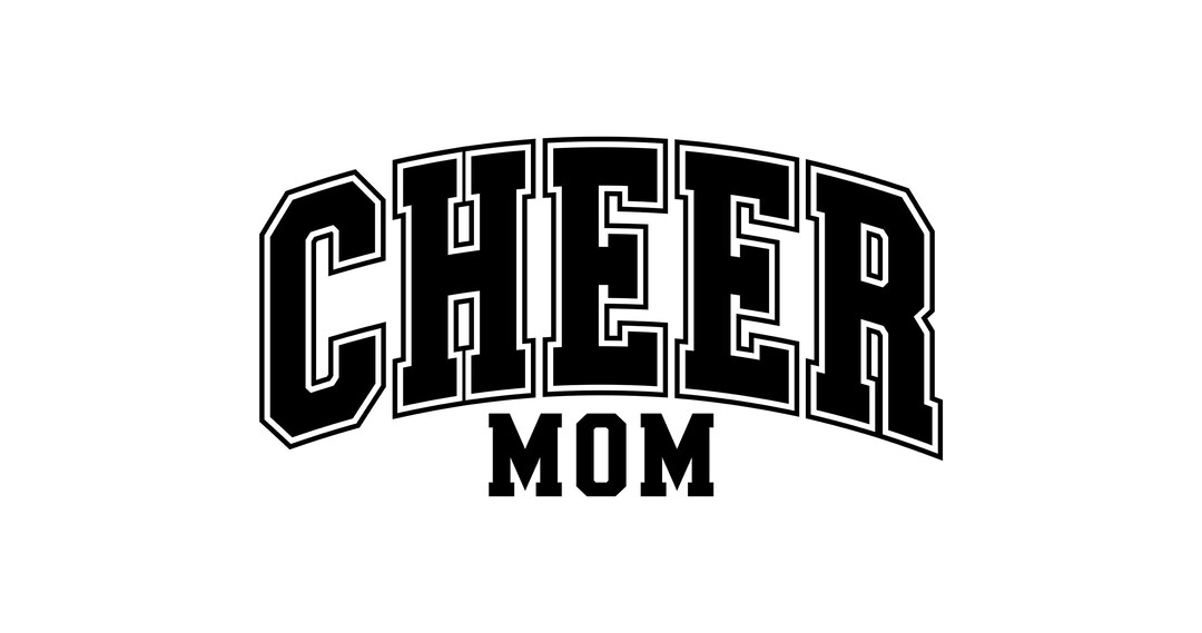 Cheer Mom, Layered Cut Files SVG EPS Png Jpg Clip Art Image Files - Etsy
