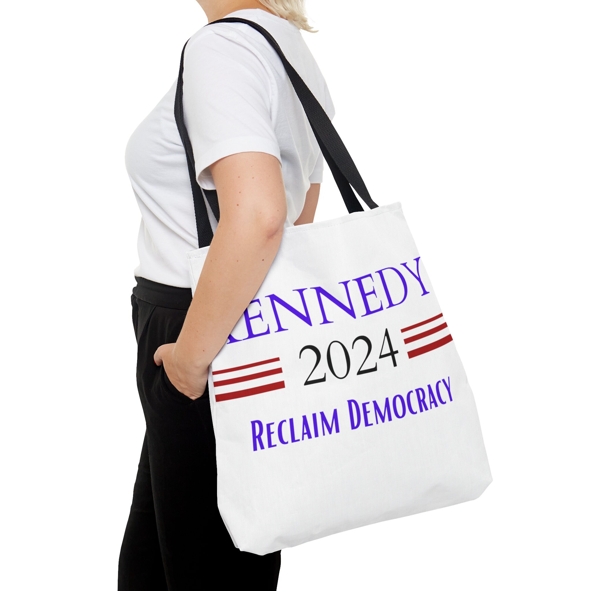 Robert F Kennedy Jr Tote Bag of RFK for President Kennedy Election ...