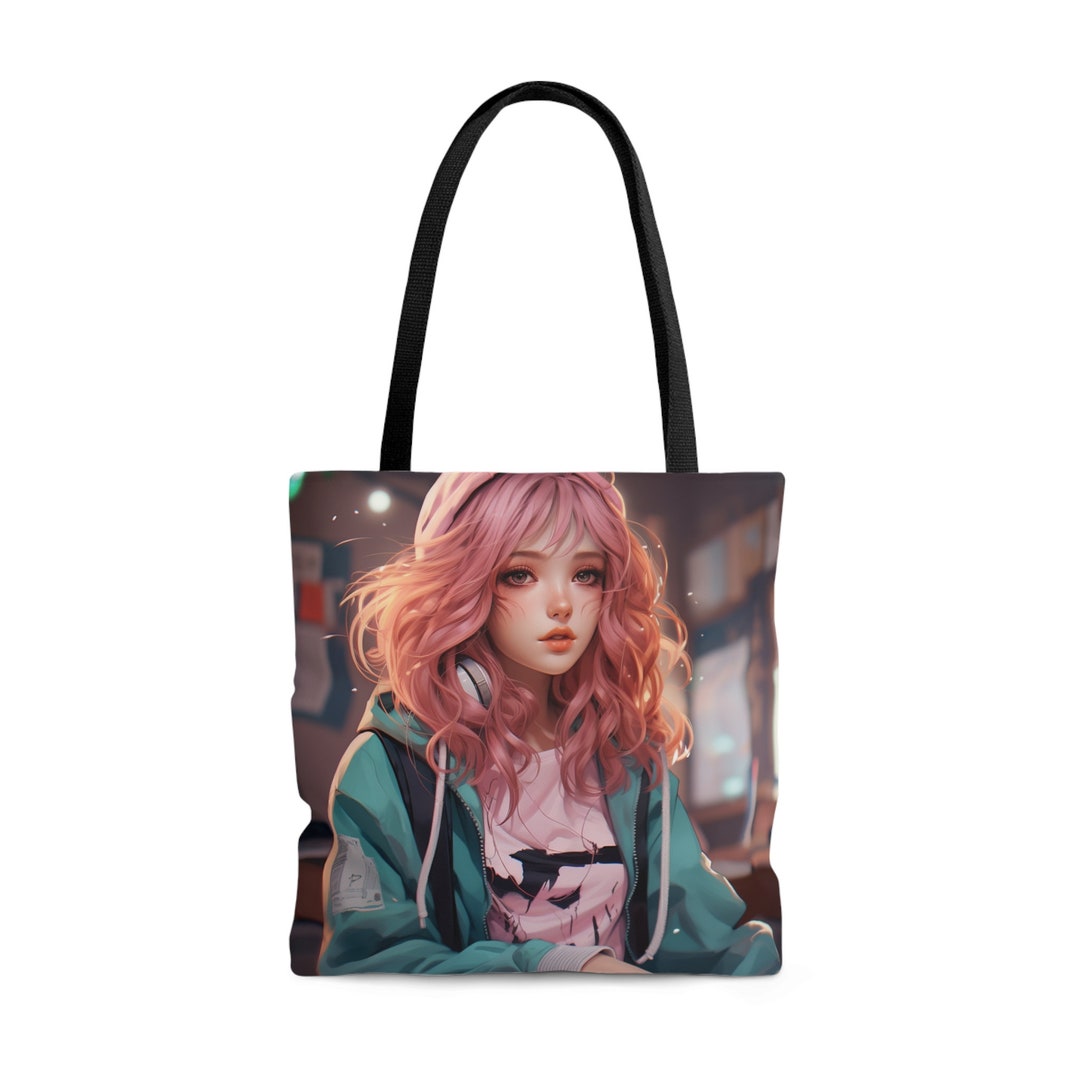 Anime Tote Bag, Anime Tote, Manga Tote Bag, Anime Bag, Otaku Tote Bag ...