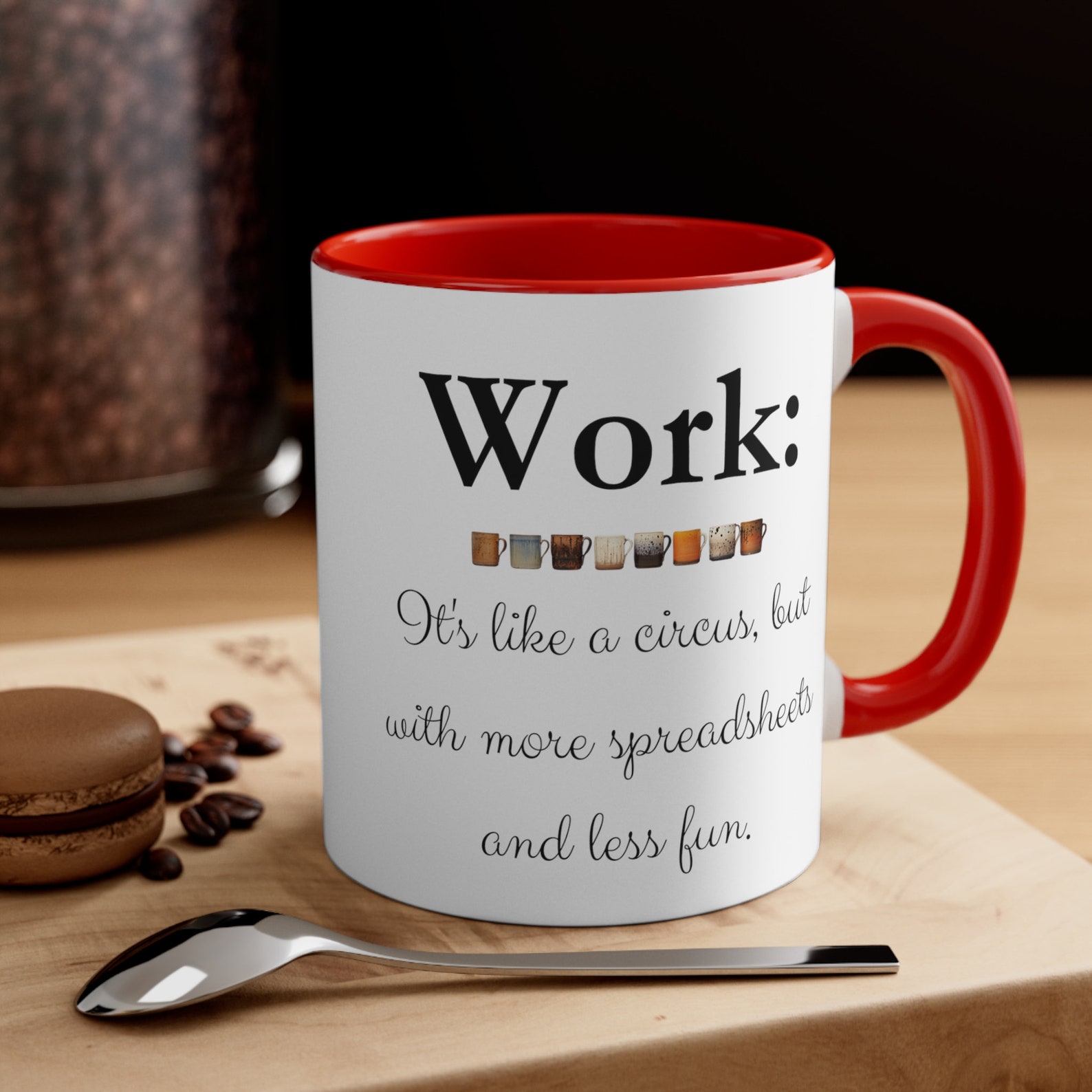 Work Like Circus Office Humor Laugh Admin HR Sarcasm Perfect Gift ...