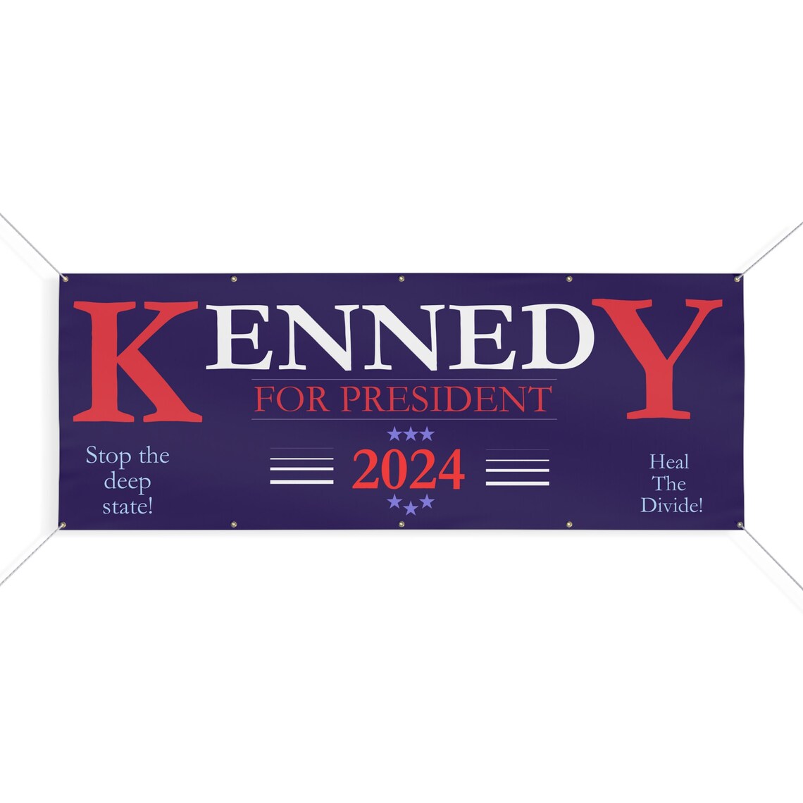 Robert F. Kennedy Heal the Divide Banner Rfk for President Election ...
