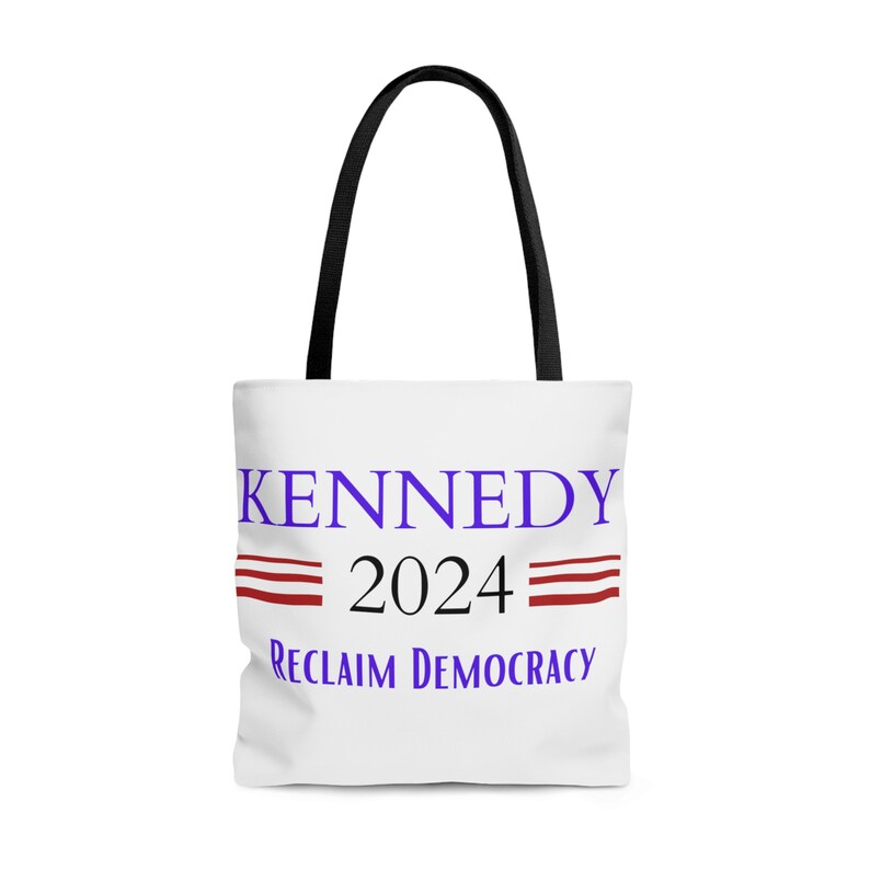 Robert F Kennedy Jr Tote Bag of RFK for President Kennedy Election ...
