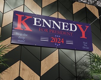 Kennedy 2024 Yard Sign Coroplast Robert F. Kennedy Jr. for President ...