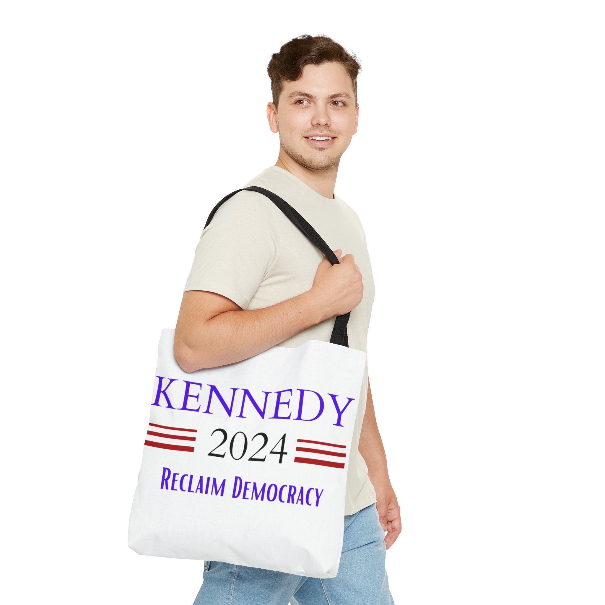 Robert F Kennedy Jr Tote Bag of RFK for President Kennedy Election ...