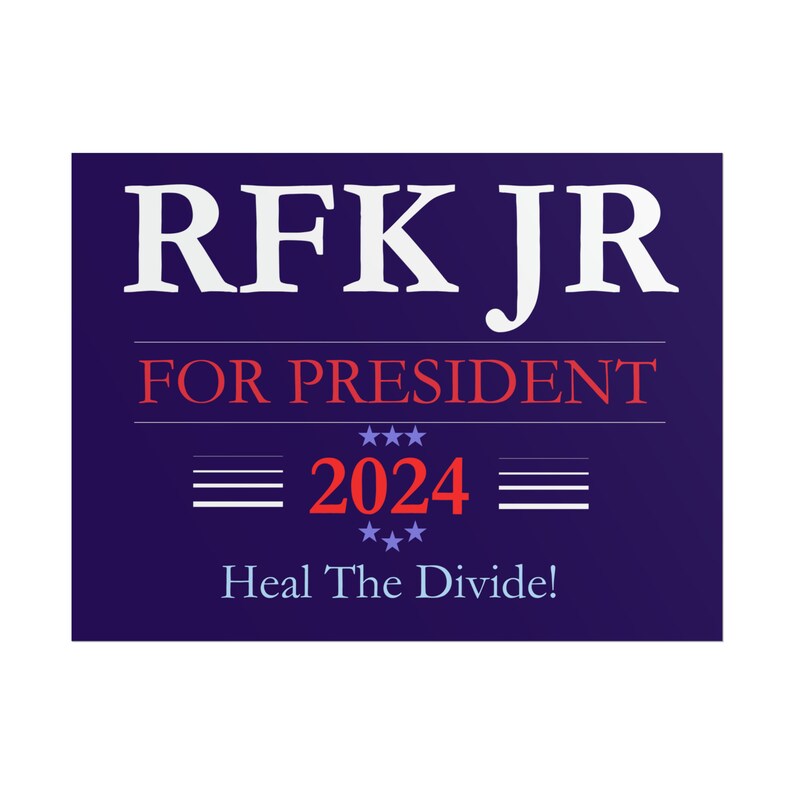 Robert F. Kennedy Heal the Divide Poster Rfk for President - Etsy