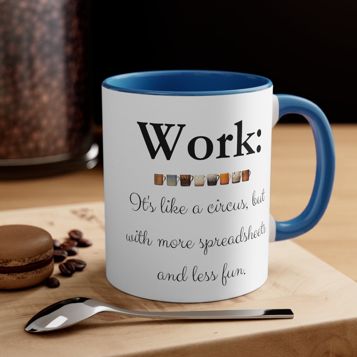 Work Like Circus Office Humor Laugh Admin HR Sarcasm Perfect Gift ...