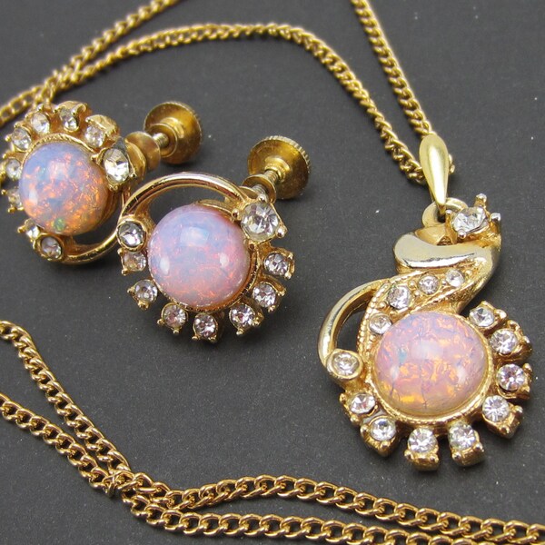 Opal Demi Parure - Etsy