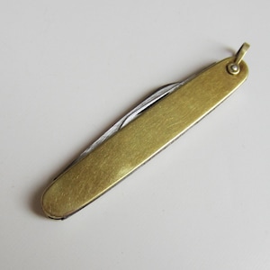 Vintage Pen Knife 2 Retractable Blades Made in USA Very Small Pocket ...