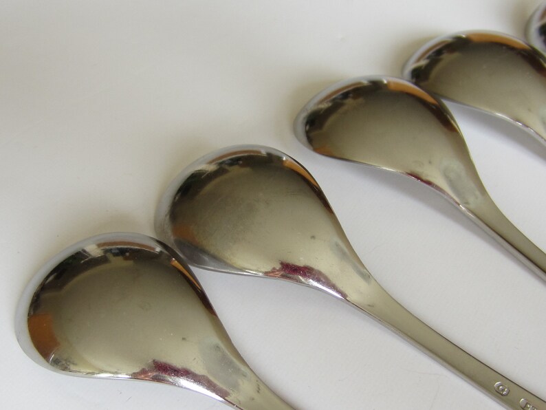 MCM Stegor Guiding Star Ice Tea Spoons Set of 11 Stainless Steel USA ...