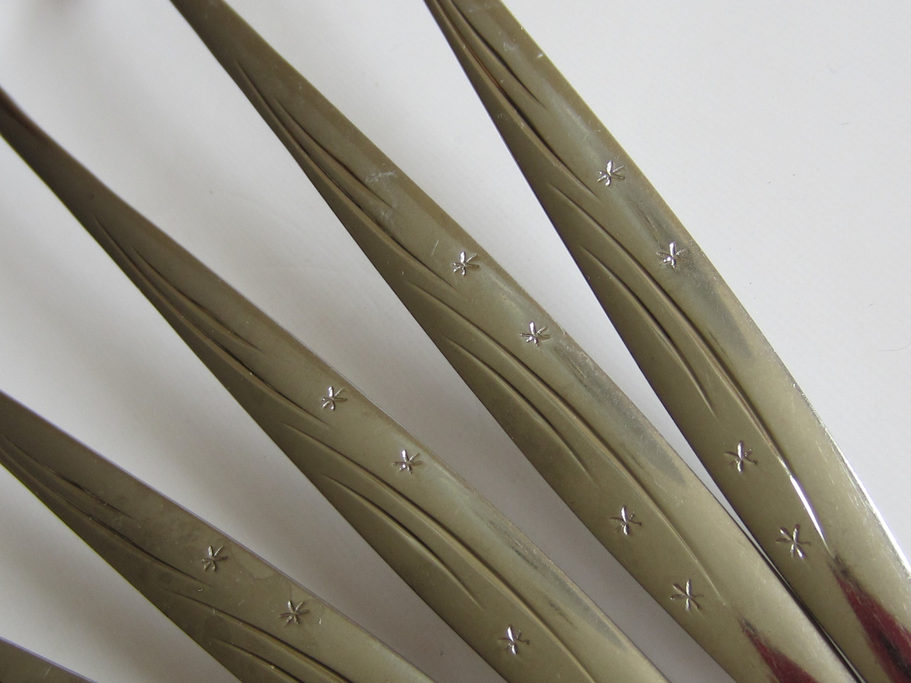 MCM Stegor Guiding Star Ice Tea Spoons Set of 11 Stainless Steel USA ...