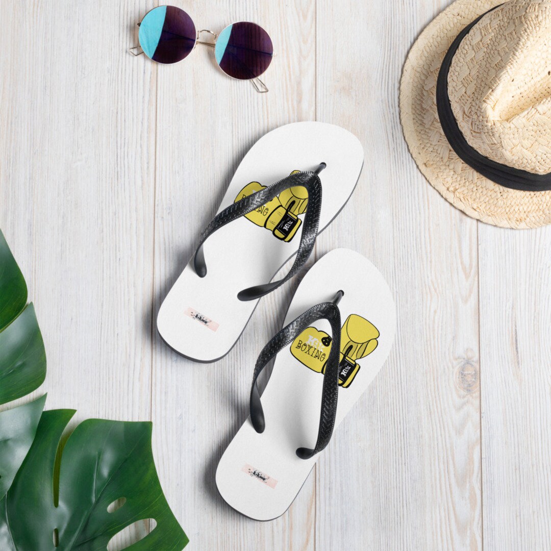 Divertidas Y Originales Chanclas Flip-flops Boxing - Etsy