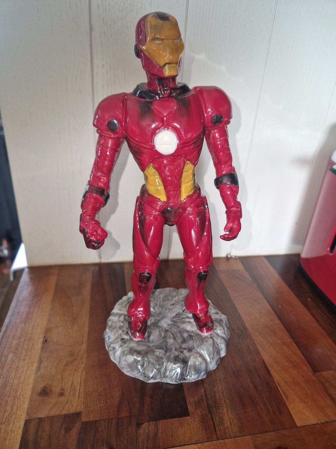 Peggy Davis Rare Iron Man Figurine - Etsy