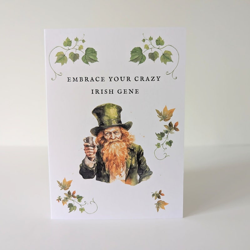 Irish Birthday Card - Etsy