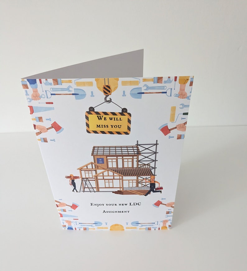 JW Card Enjoy Your New LDC Assignment Goodbye JW Card Reassignment - Etsy