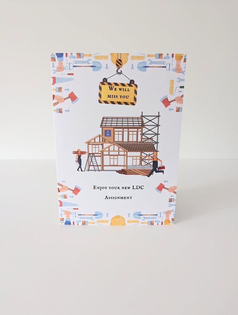 JW Card Enjoy Your New LDC Assignment Goodbye JW Card Reassignment - Etsy
