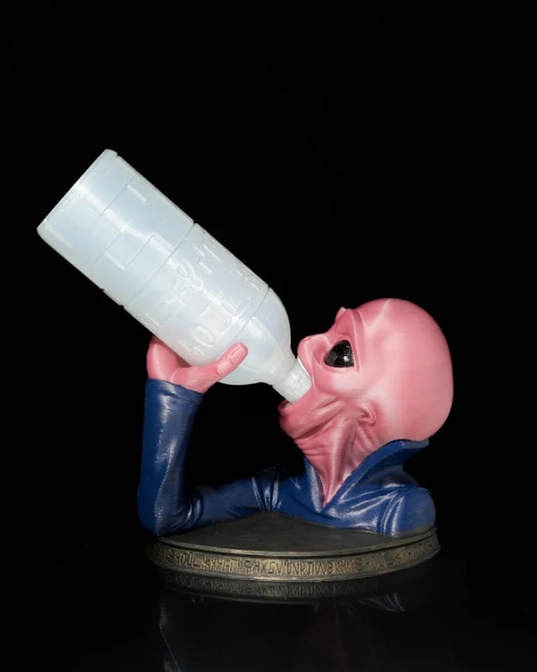 Alien Wine Holder Bust (not Painted) - Etsy