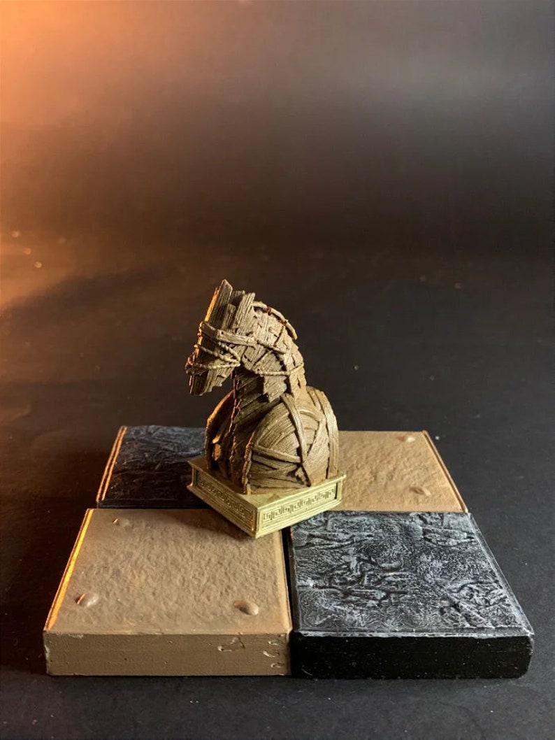 Greek Chess Set (unpainted & No Board) - Etsy