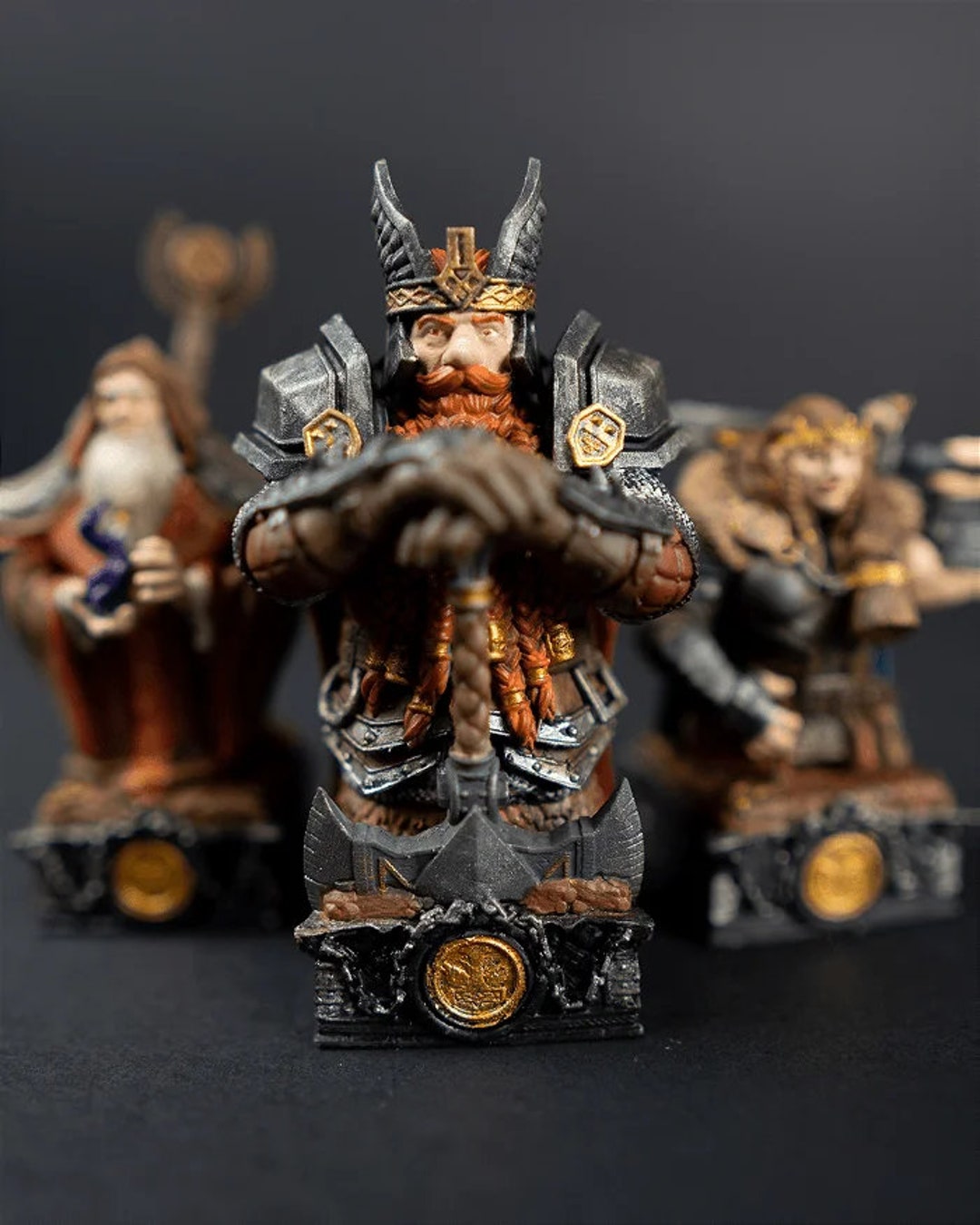 Dwarf Chess Set (unpainted & No Board) - Etsy