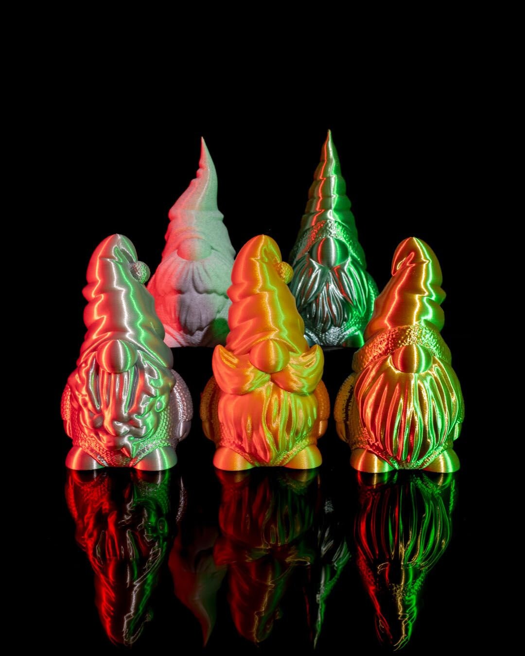 5 Gnomes Statues (unpainted) - Etsy