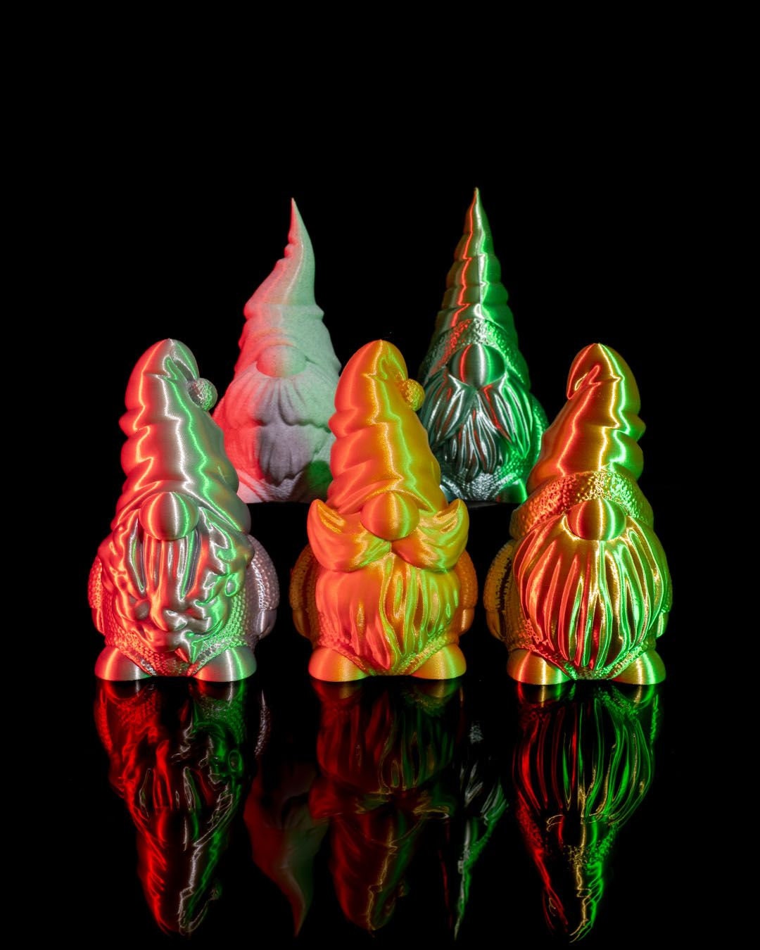 5 Gnomes Statues (unpainted) - Etsy