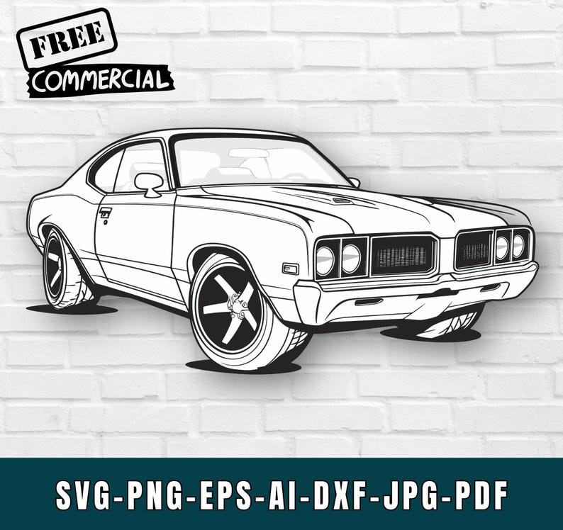 Ford Mustang SVG Bundle: Muscle Car Decals, Cricut Ready (digital ...