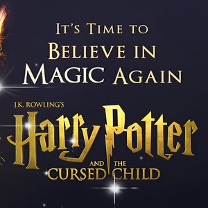 Editable Cursed Child Broadway Gift Ticket: Surprise Reveal (printable ...