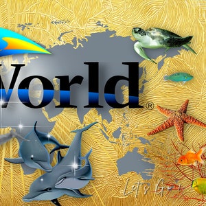 Editable SEAWORLD Surprise Trip Reveal Gift Template. Saeworld Parks ...