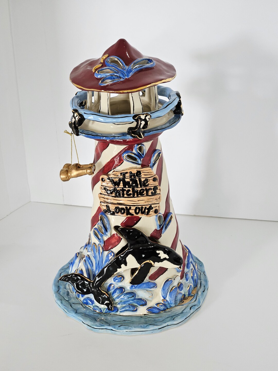 Comical Ceramic Lighthouse From Blue Sky - Etsy