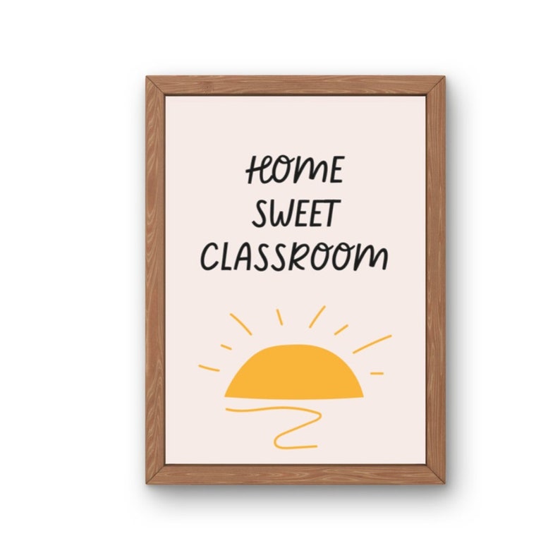 Modern Classroom Decor Posters EDITABLE - Etsy