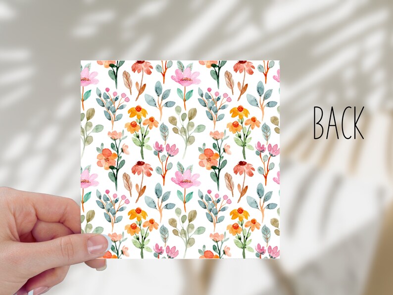 Thank You Teacher Card With Matching Envelope. Printable Digital File ...