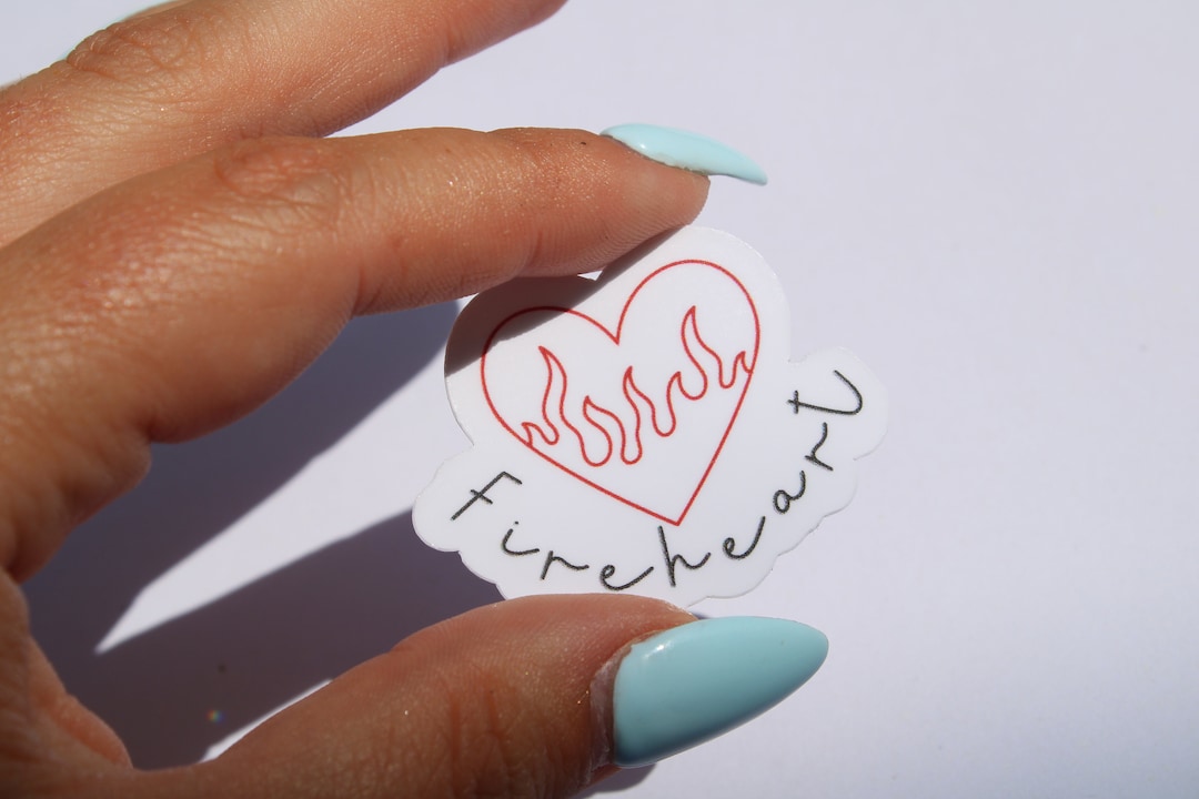 Fireheart Throne of Glass Book Sticker - Etsy