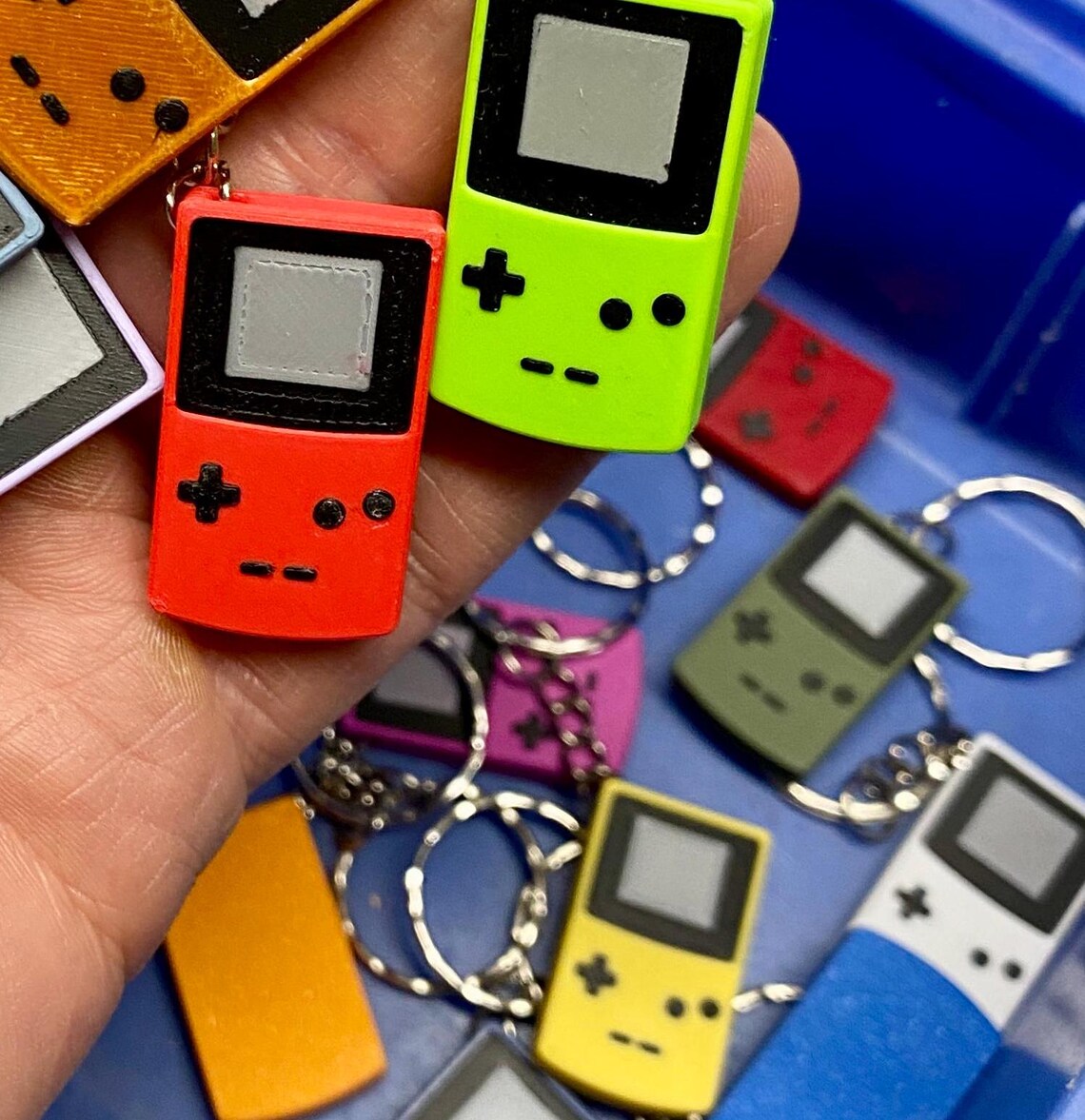 Gameboy Keychain - in Your Desired Color (game Boy Retro Keychain ...