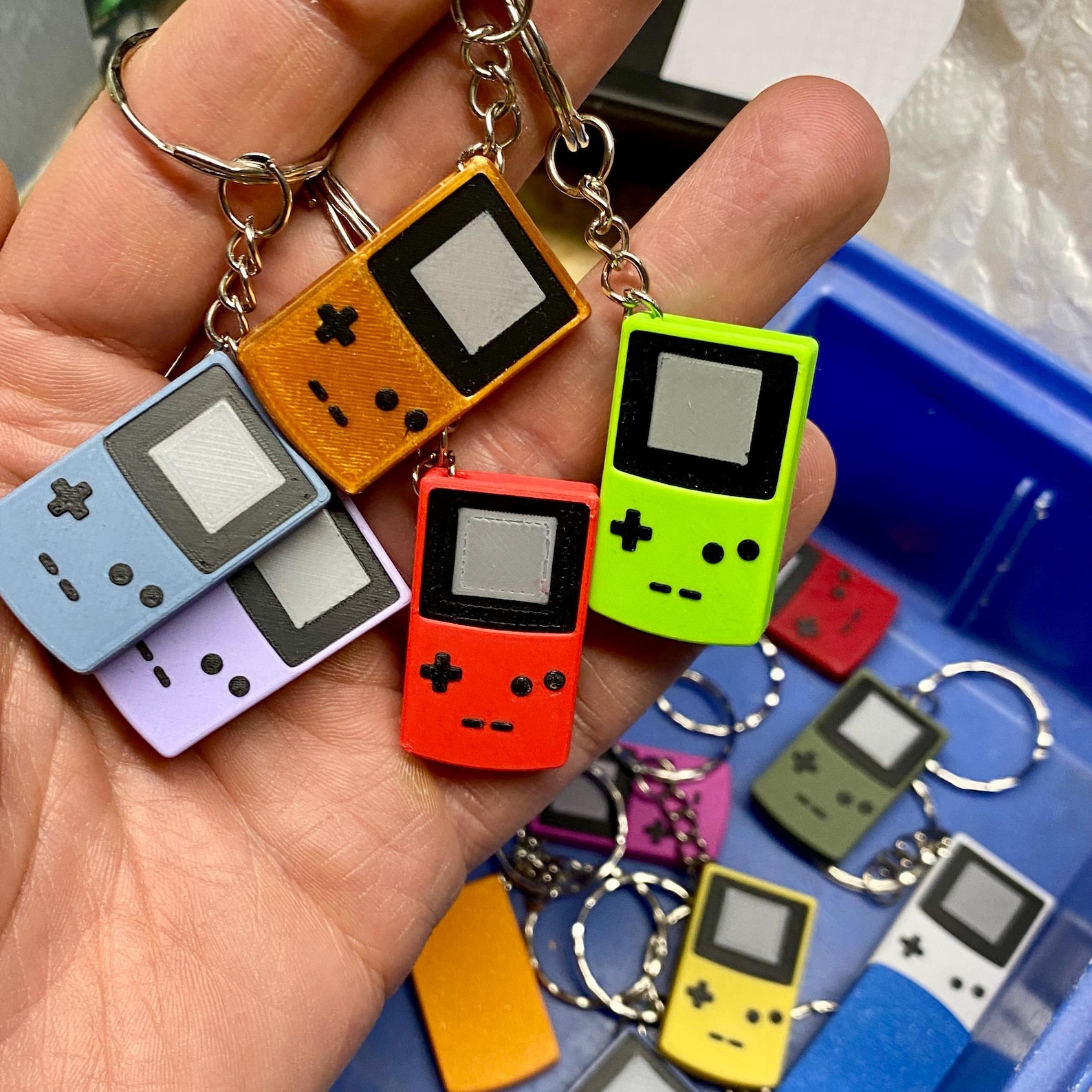 Gameboy Keychain - in Your Desired Color (game Boy Retro Keychain ...