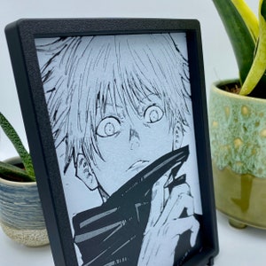 Satoro Gojo - 3D Wall Mural - Jujutsu Kaisen - Anime / Manga Scene ...