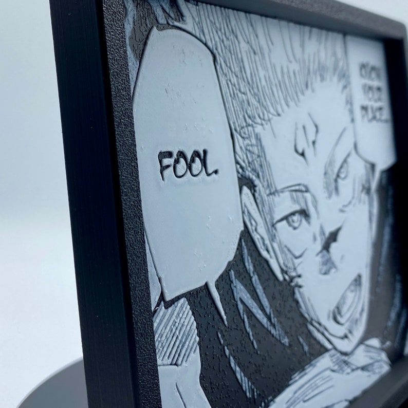 Sukuna - mural 3D - Jujutsu Kaisen - imagen de escena de anime / manga ...