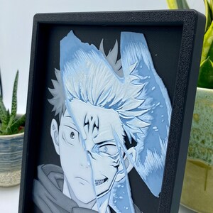 Itadori X Sukuna - 3D Wall Mural - Jujutsu Kaisen - Anime / Manga ...