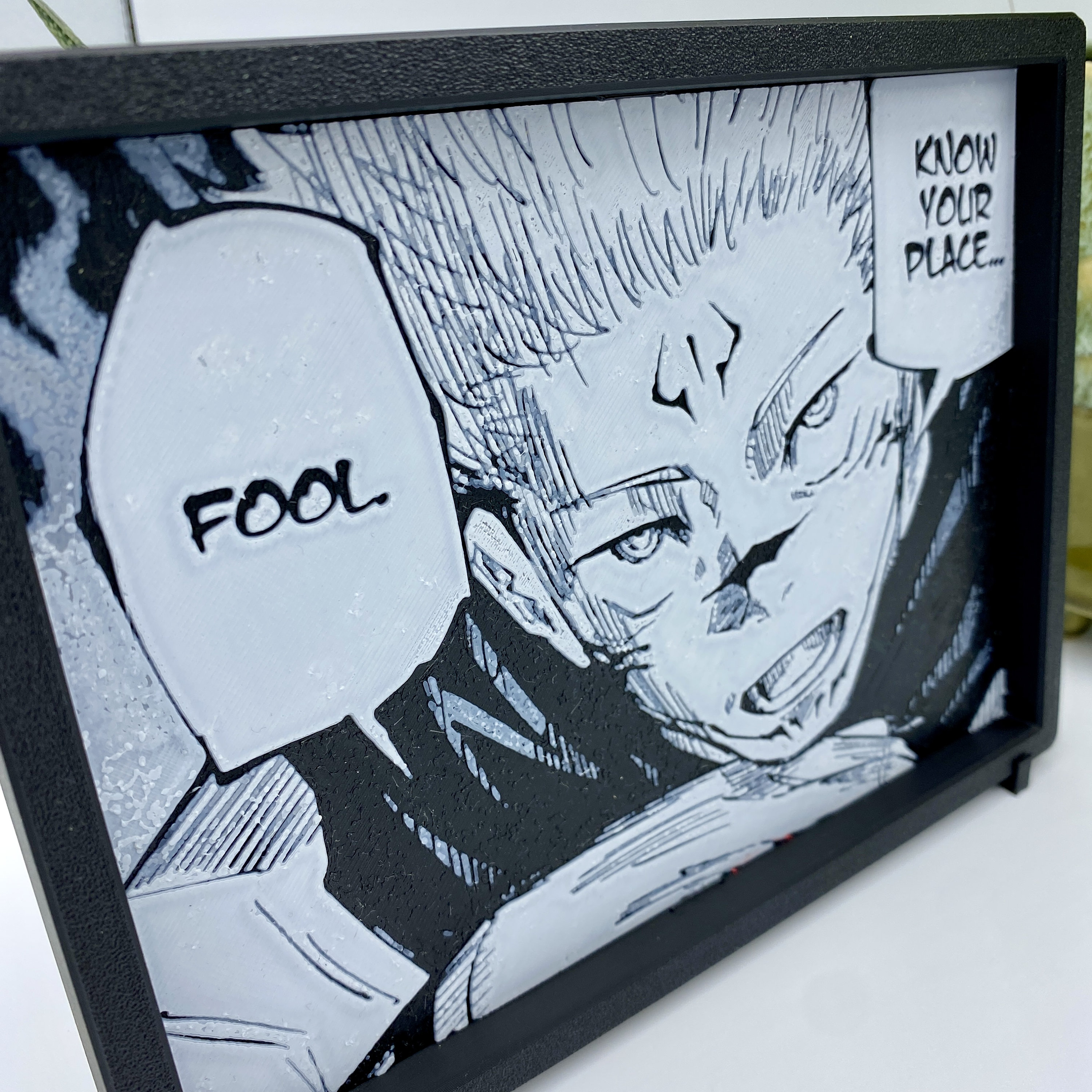 Sukuna 3D Mural Jujutsu Kaisen Anime / Manga Scene Picture Sukuna Fool ...