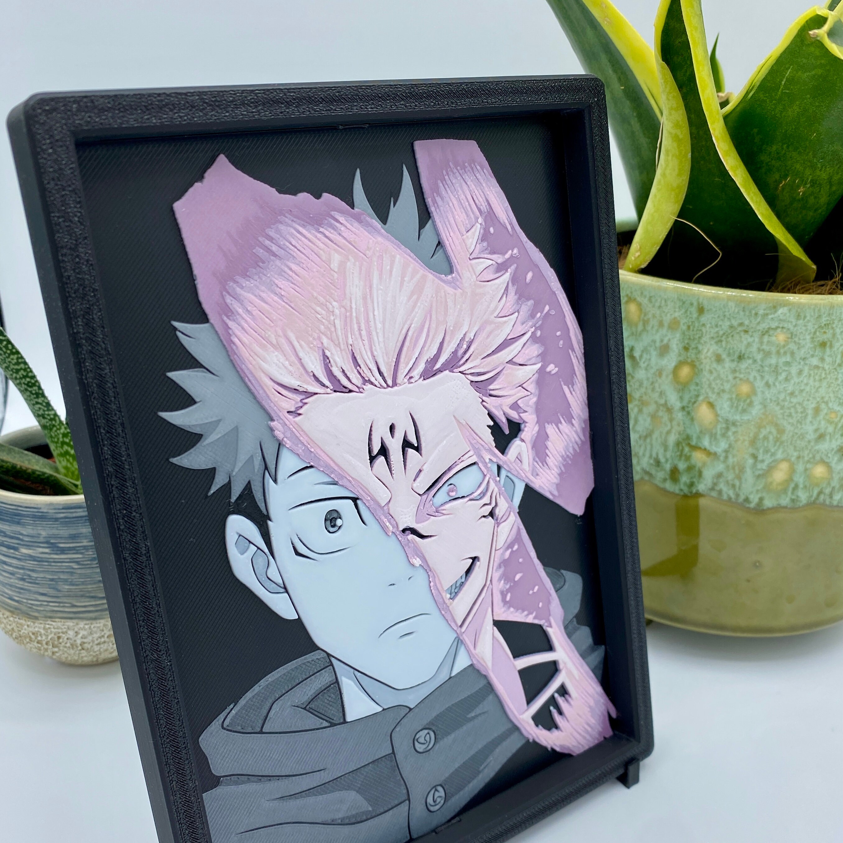 Itadori X Sukuna - 3D Wall Mural - Jujutsu Kaisen - Anime / Manga ...