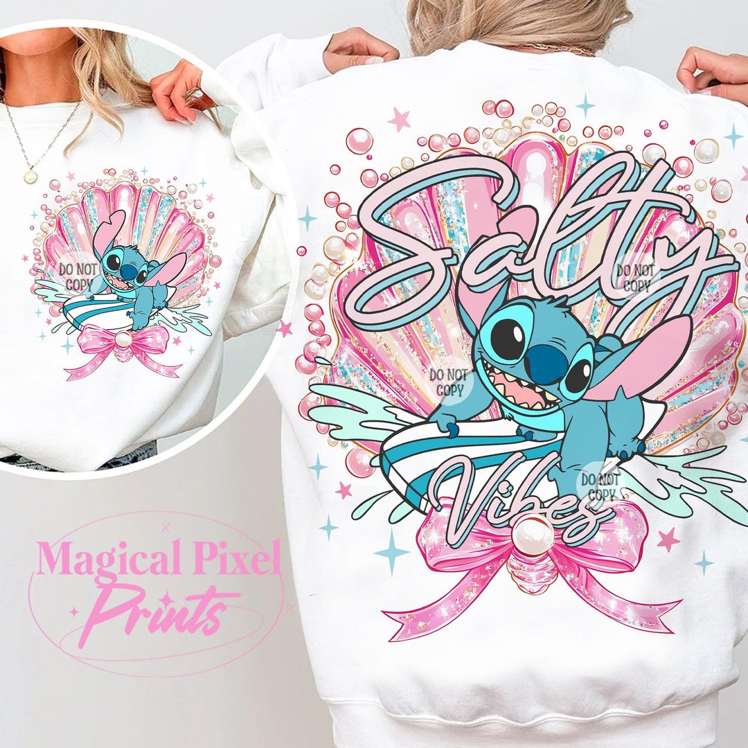 Blue Cartoon Clam Pearl Bow Salty Soul Png, Summer Vibes Pink Clam Png ...
