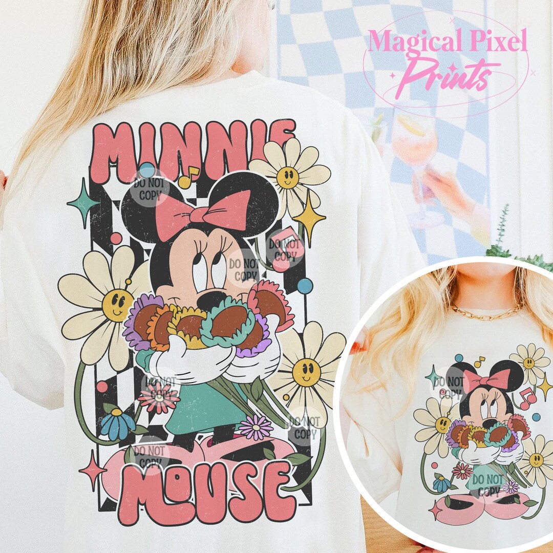 Retro Checkered Mouse PNG, Family Vacation Png, Family Trip Png, Vacay ...