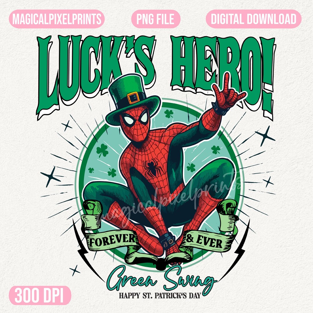 Happy St. Patrick’s Day Shirt Design Png, Lucky Sublimation Png, Green ...