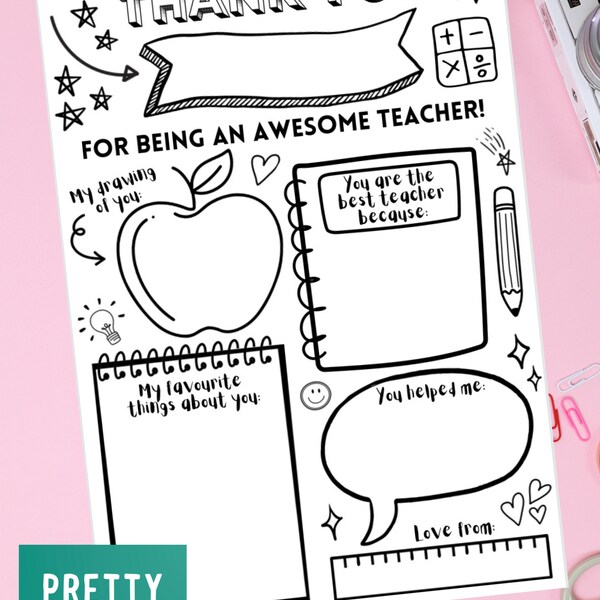Teacher Present - Etsy