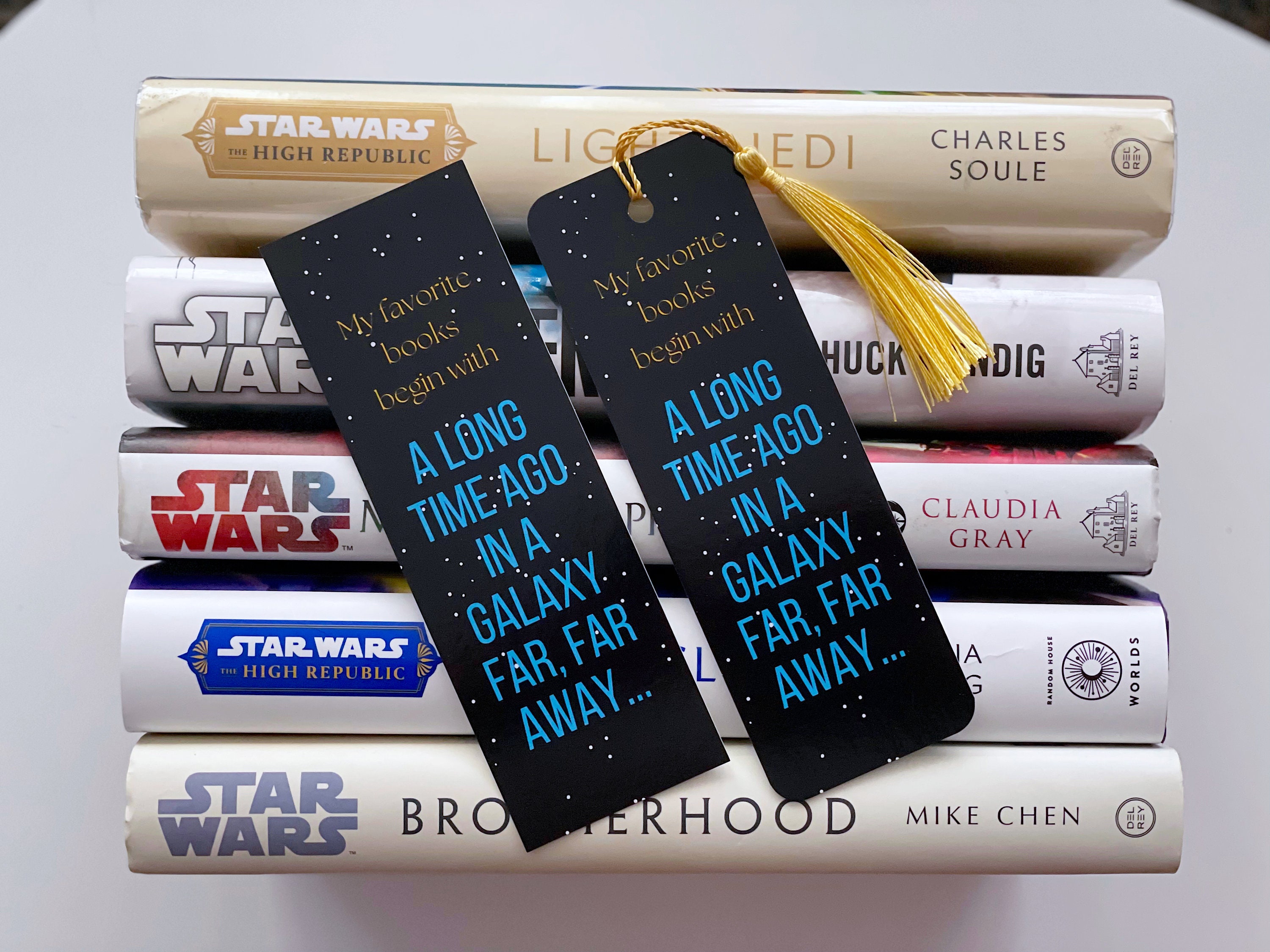 My Favorite Books Begin With... Star Wars Bookmark - Etsy